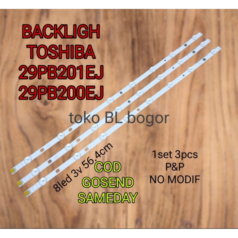 Jual LAMPU LED BACKLIGHT TV TOSHIBA 29PB 29PB201 29PB200 29PB200EJ ...