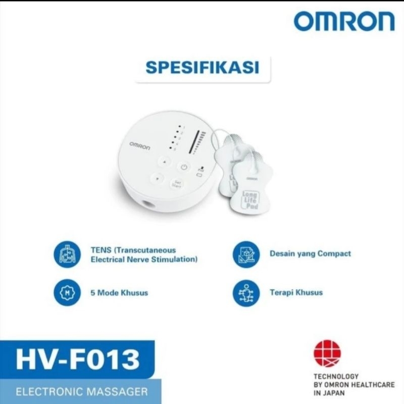 Jual Tens omron HVF013 alat fusioterapi Electronic nerve simulator | Shopee Indonesia