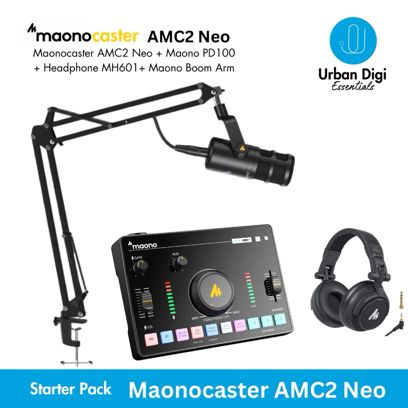 Jual Paket Live Streaming Maonocaster AMC2 Neo + Mic Maono PD100 ...