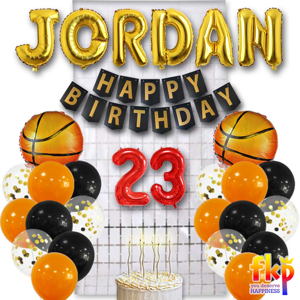 Jual FUN KIDS PARTY - Paket Ultah Tema Basket Ball / Paket Birthday ...