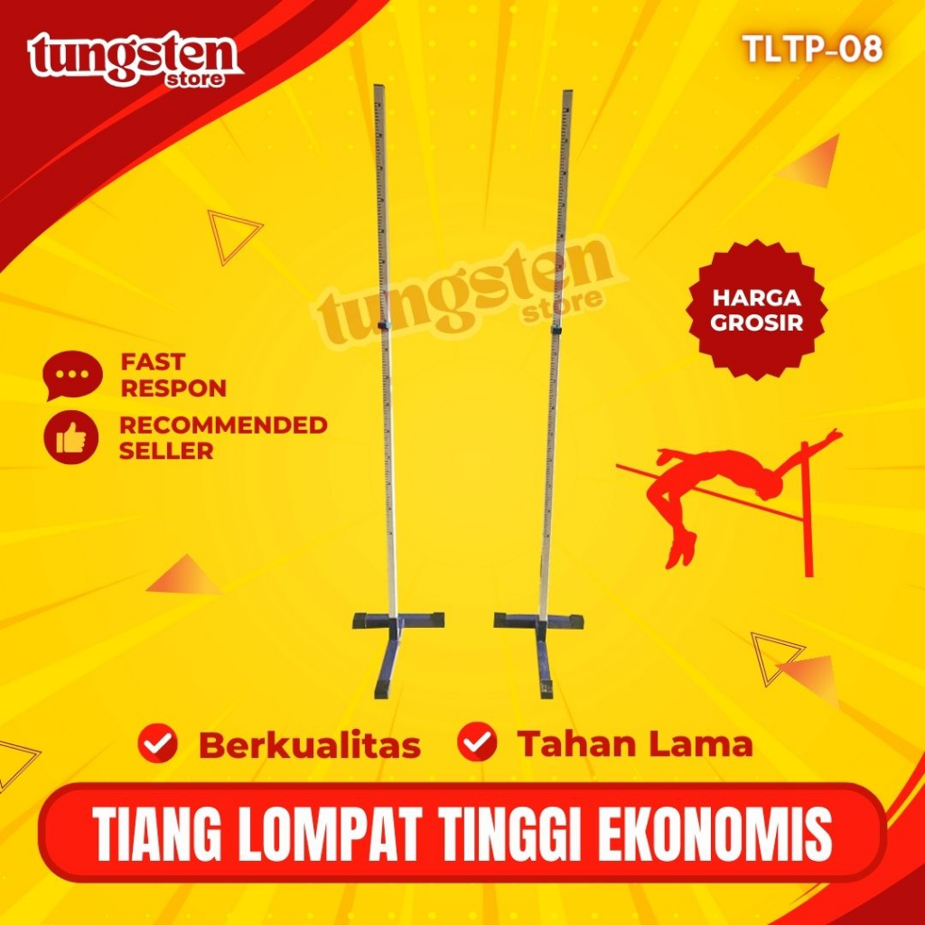 Jual Tiang Lompat Tinggi Portable TLTP-08, Mistar Lompat Tinggi, Alat ...