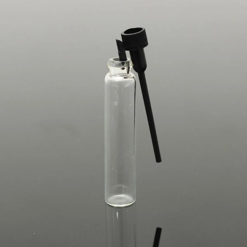Jual Vial 5ml Botol Kaca Tester Sample Parfum Hitam Model Stick Botol ...