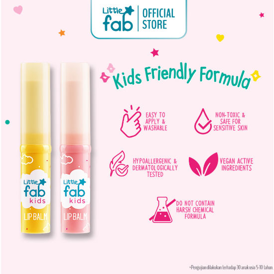Jual LITTLE FAB KIDS LIP BALM | Shopee Indonesia