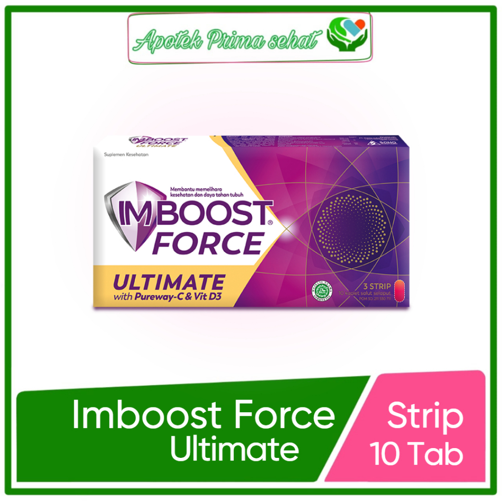 Jual MULTIVITAMIN | IMBOOST | FORCE | ULTIMATE | TABLET | Shopee Indonesia