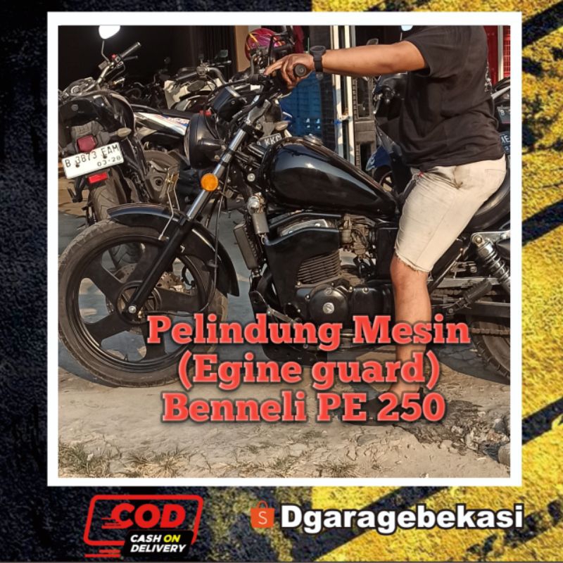 Jual Egine guard Pelindung Mesin Benelli PE 250 | Shopee Indonesia