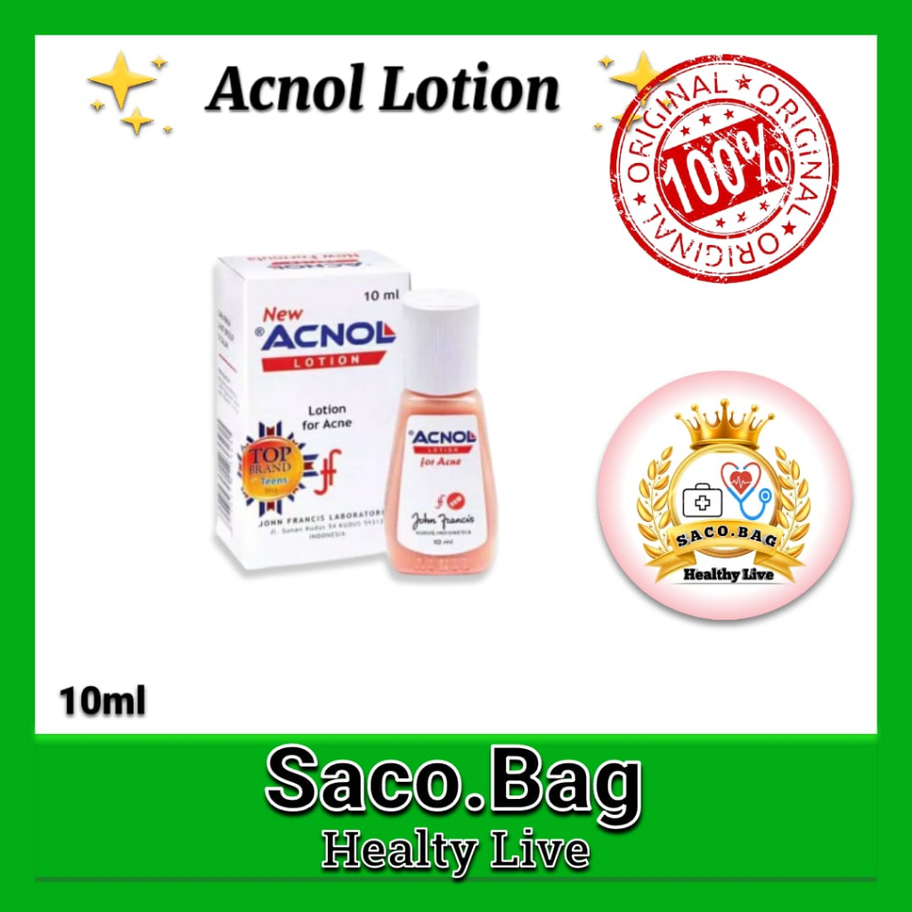 Jual Acnol Lotion Obat Jerawat Cair 10ml | Shopee Indonesia