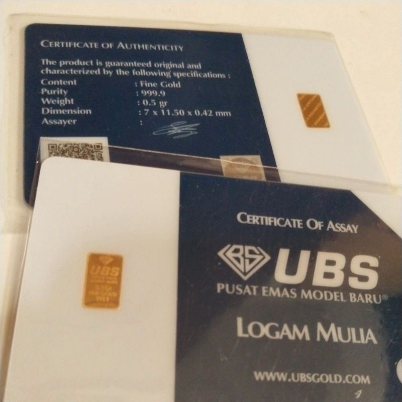 Jual Logam Mulia UBS 0,5Gr Barcode | Shopee Indonesia
