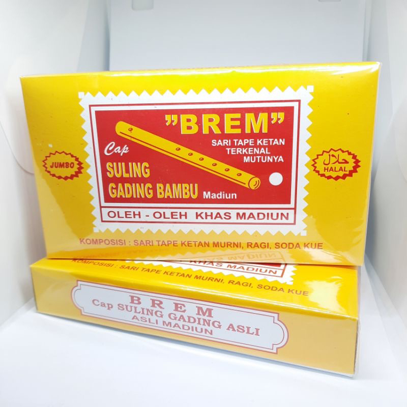 Jual BREM JUMBO BREM MADIUN CAP SULING GADING BREM KEMASAN JUMBO SULING ...