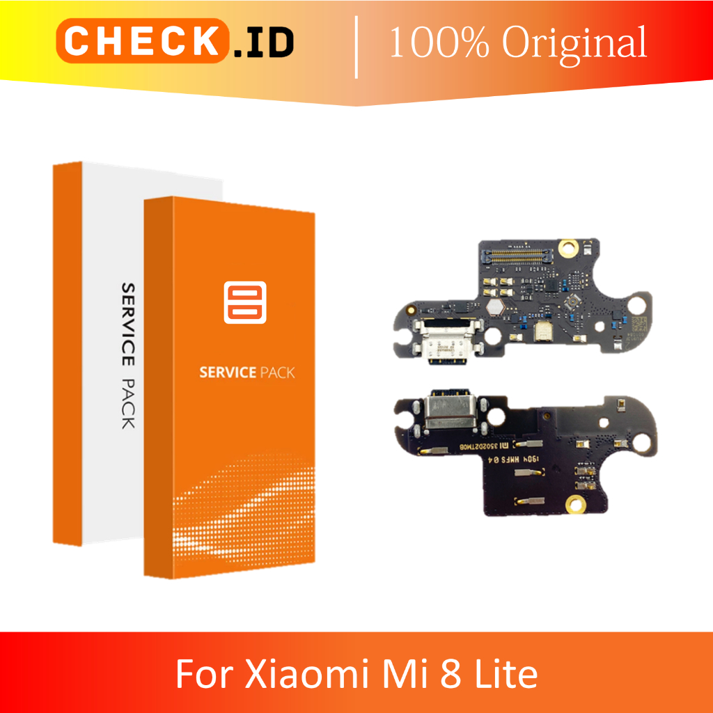 Jual [ CHECK.ID ] KONEKTOR CHARGER SUBBOARD XIAOMI MI 8 LITE MI8 LITE ORIGINAL | Shopee Indonesia