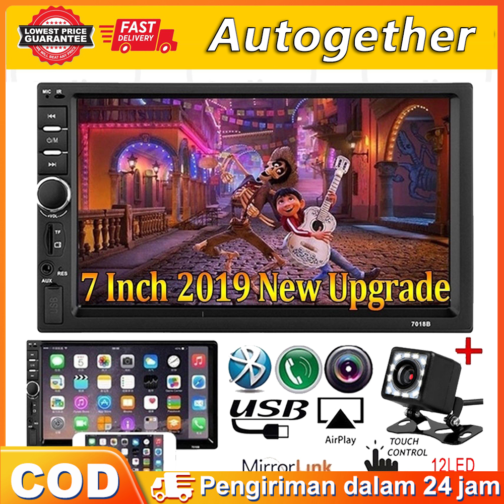 Jual Head Unit Double Din 7 Inch Bluetooth Audio Car MP5 Player In ...