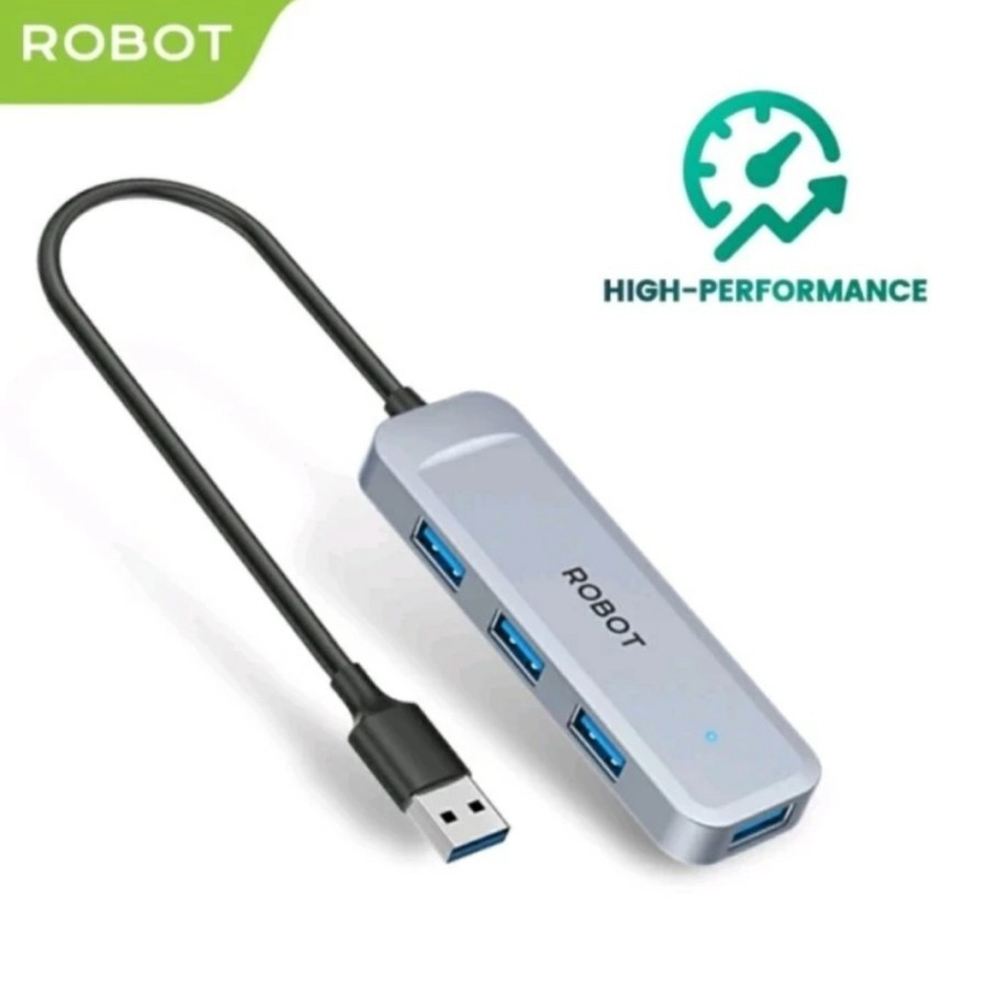 Jual ROBOT USB HUB H340A / H340C 4 Port USB 3.0 - ROBOT USB HUB 5GBPS ...