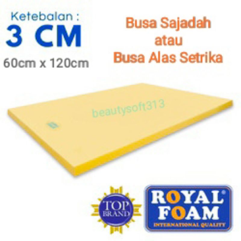 Jual Busa lembaran Busa Kursi Kayu Busa Spon busa sajadah alas setrika ...