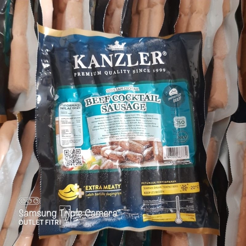 Jual [250gr] KANZLER Beef Cocktail | Shopee Indonesia
