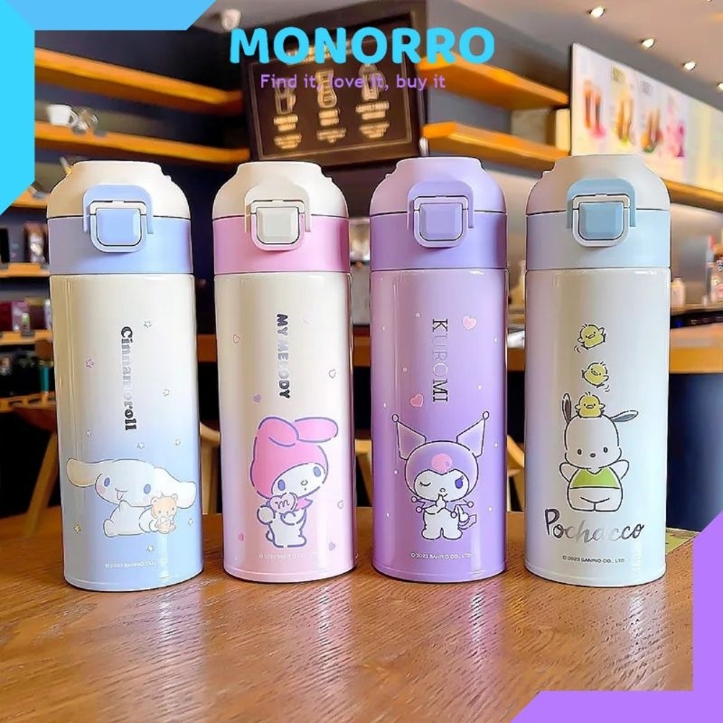 Jual Tumbler Sanrio Termos Sanrio Botol Minum Stainless Sanrio 500ml | Shopee Indonesia
