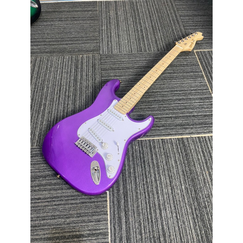 Jual Gitar Elektrik Listrik Difergio Original in Violet FREE PACKING ...