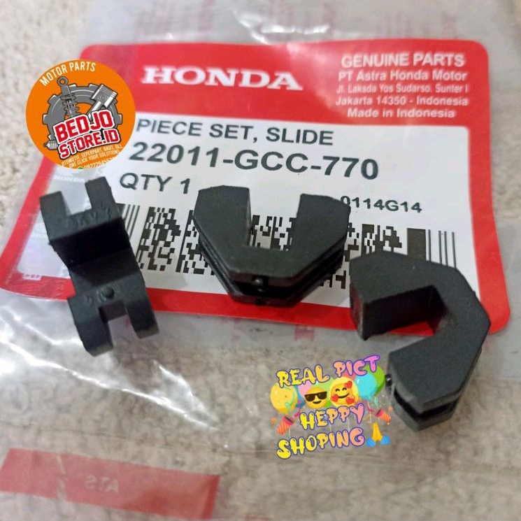 Jual Slider slide piece set klip rumah roller beatvario 110 GCC F1 ...