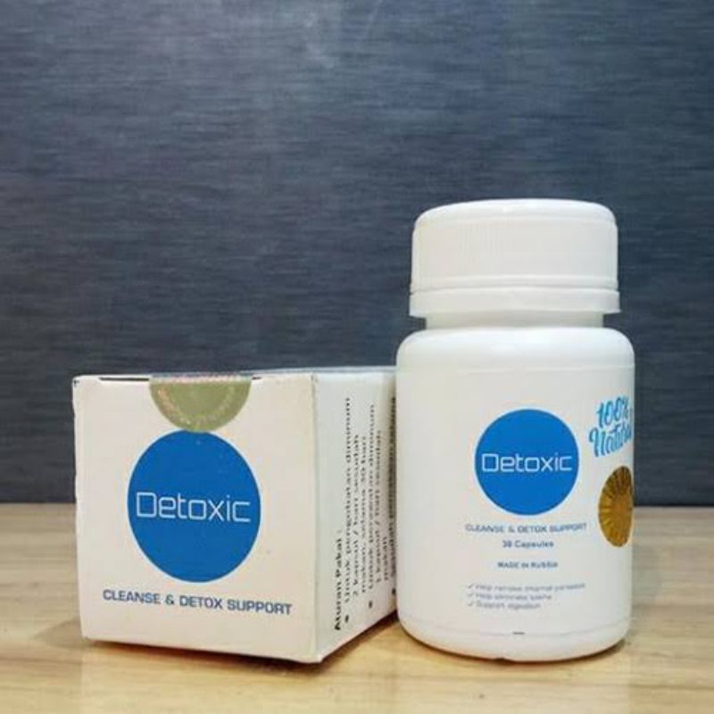 Jual Detoxic Obat Anti Parasit Diet & Detox - Membunuh Cacing Dalam ...