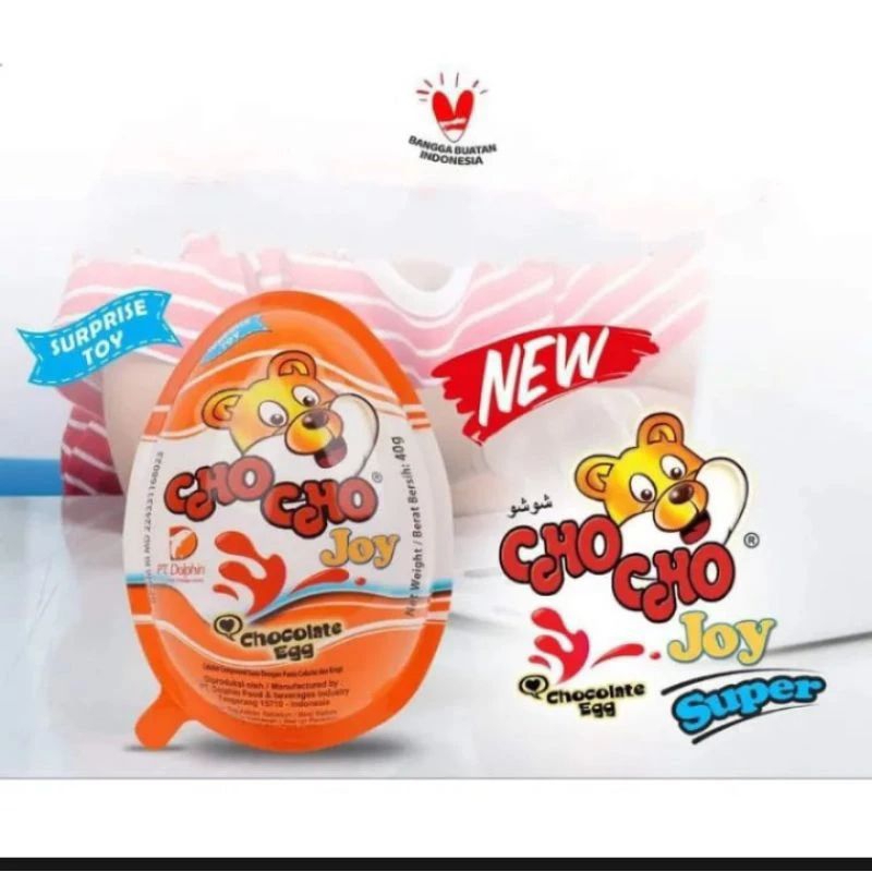 Jual Cho Cho Joy Super Chocolate Egg 20 gr | Shopee Indonesia