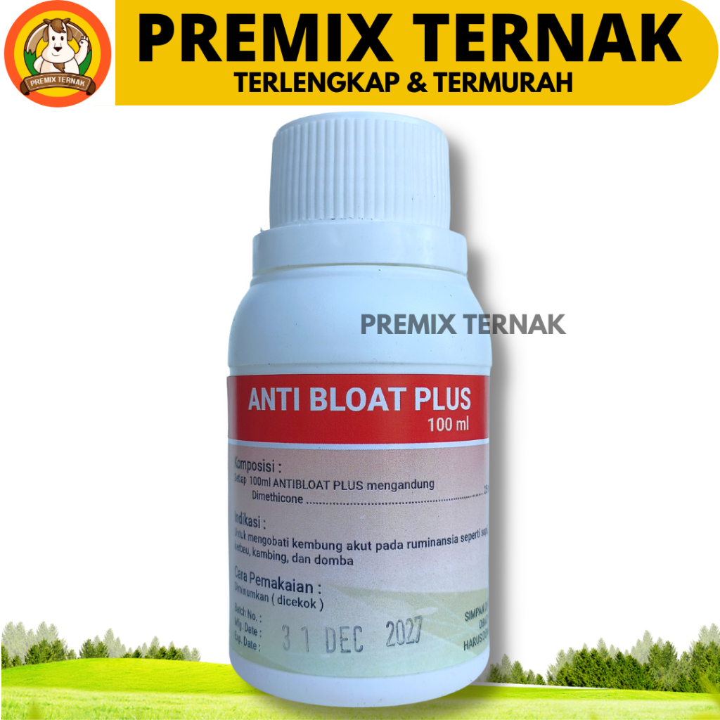 Jual ANTI BLOAT PLUS 100ML - Obat Kembung Sapi Kerbau Kambing Domba ...