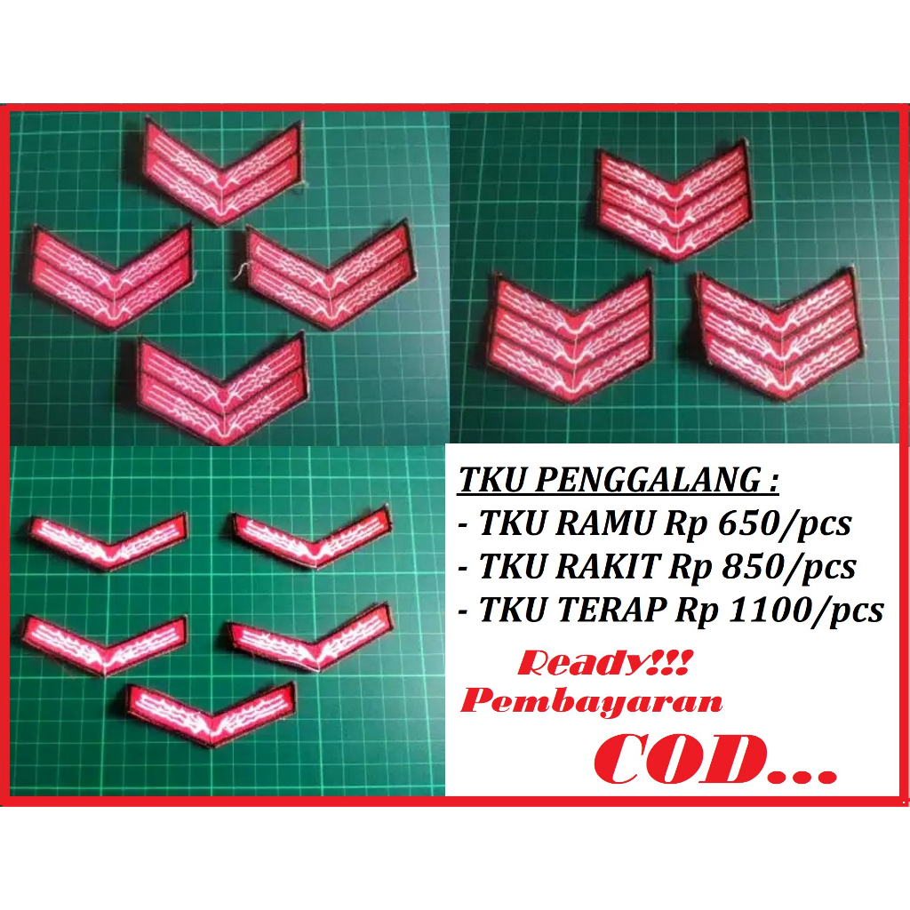 Jual Badge TKU Penggalang Ramu Rakit Terap (bordir) | Shopee Indonesia