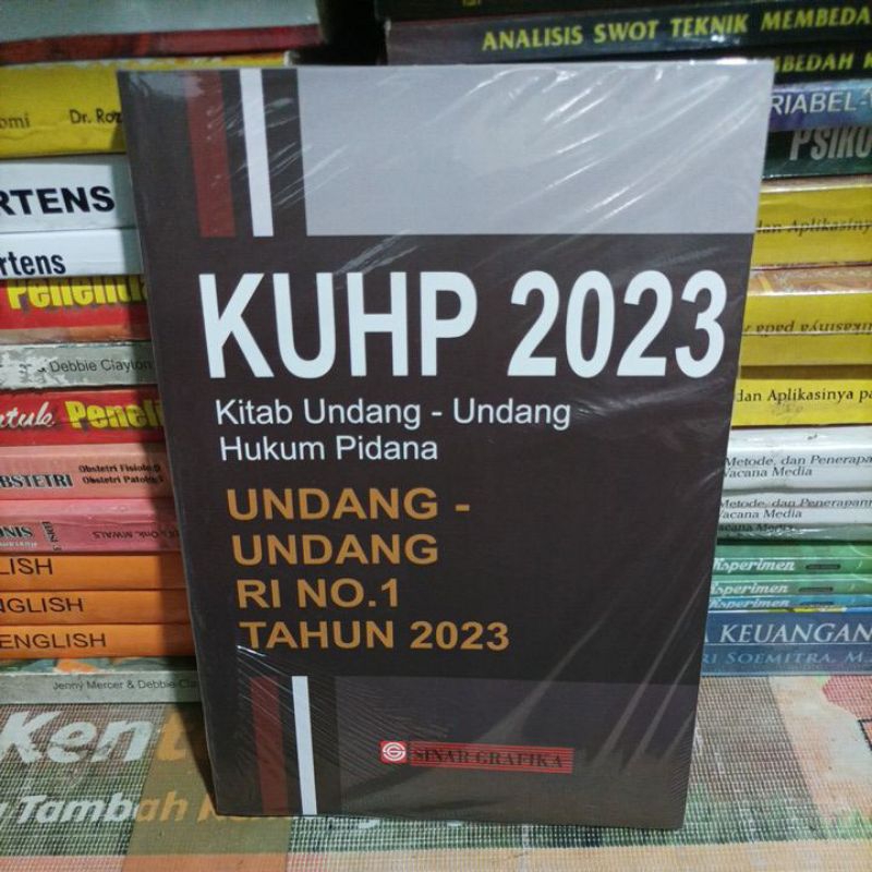 Jual Buku KUHP 2023 Kitab Undang Undang Hukum Pidana | Shopee Indonesia