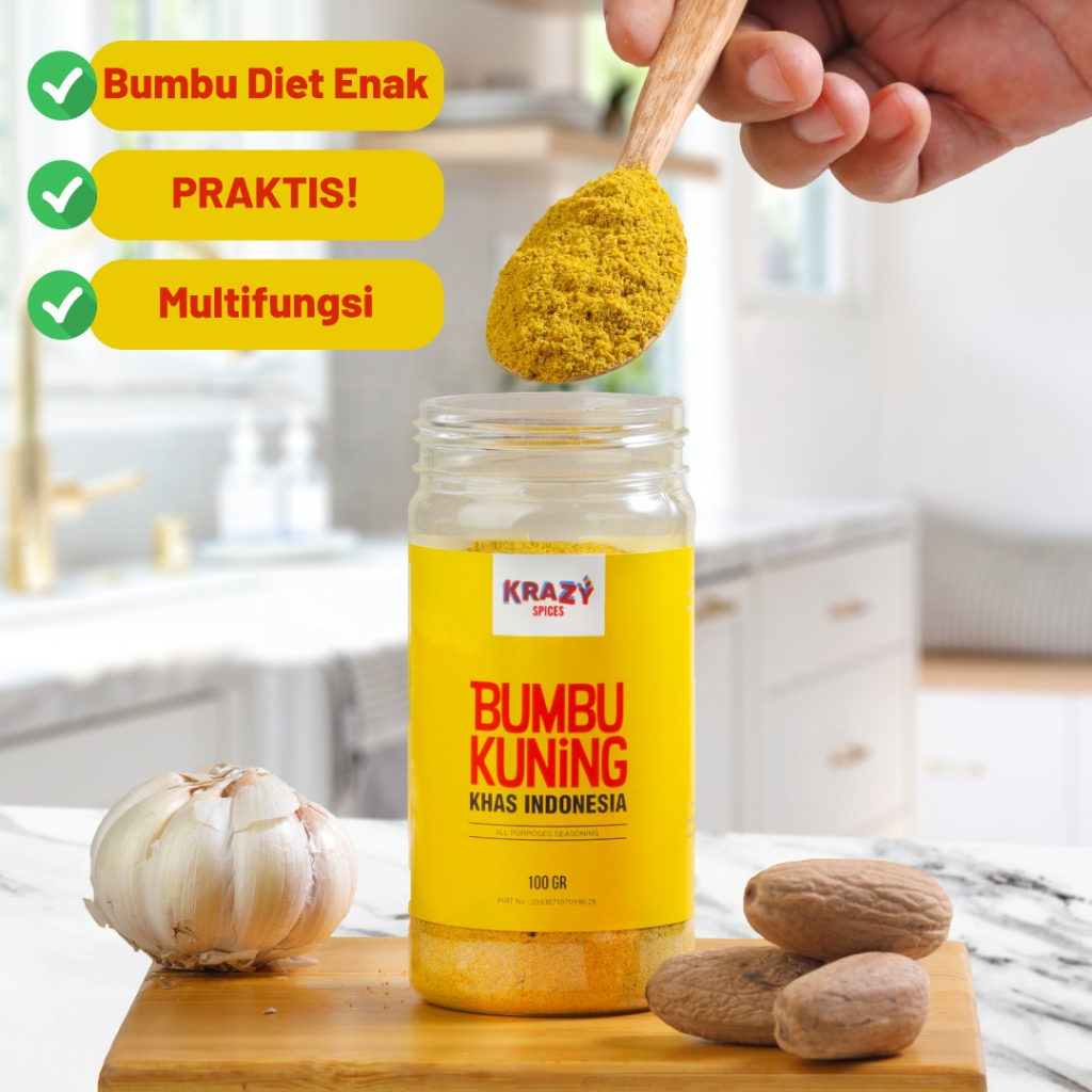 Jual KRAZY Spices Bumbu Diet Marinasi Dry Rub 100 gr | Shopee Indonesia