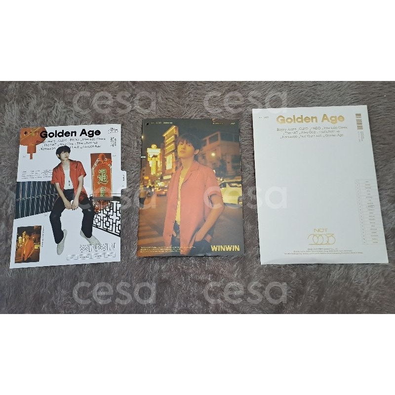 Jual NCT 2023 GOLDEN AGE COLLECTING VER ALBUM ONLY WINWIN | Shopee Indonesia