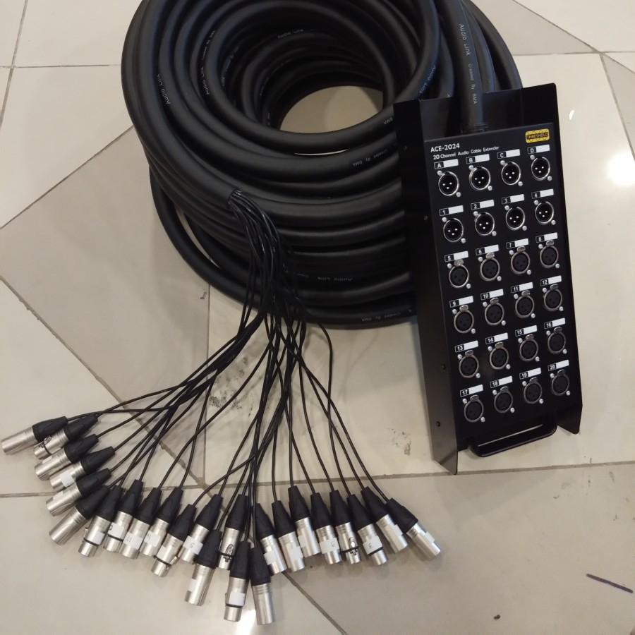 Jual Kabel Snake CANARE Original 24ch 16in 8out - 50 meter | Shopee ...