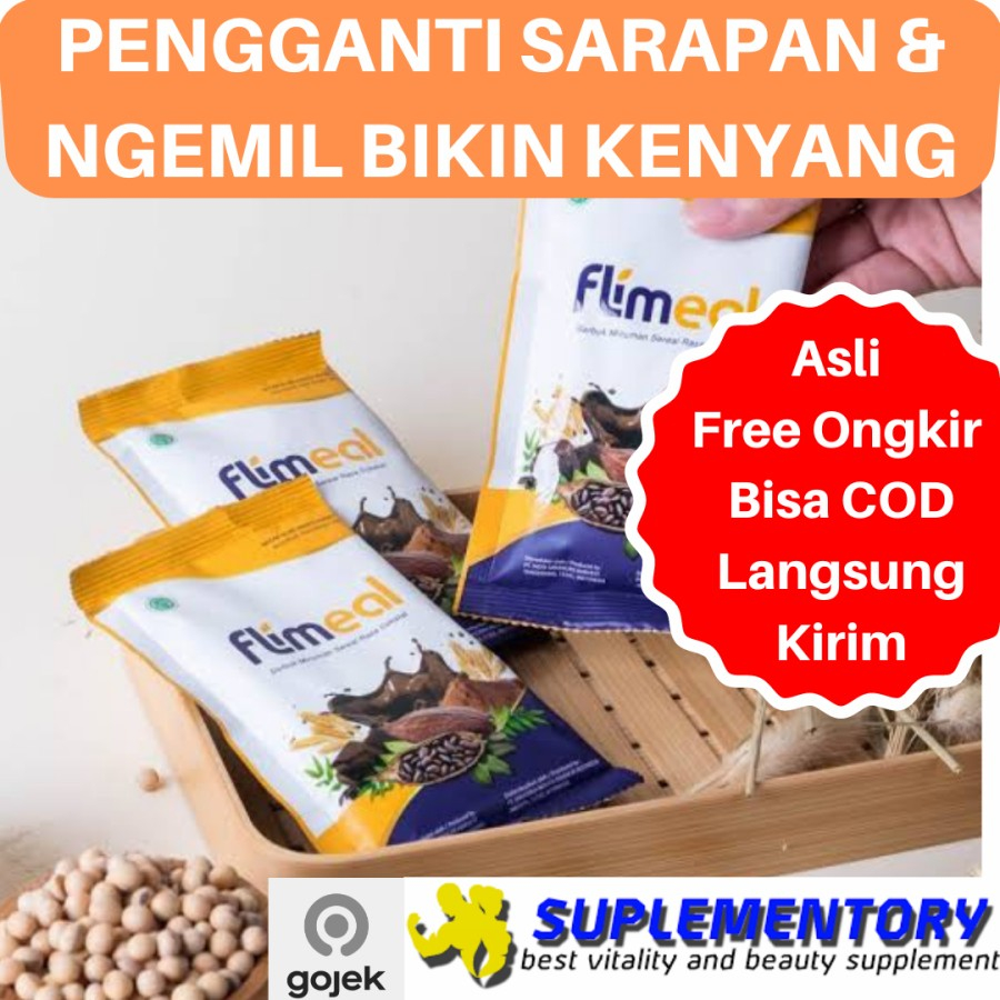 Jual flimeal sachet Ecer Flim Meal Replacement flimtu flimty Flimtea ...