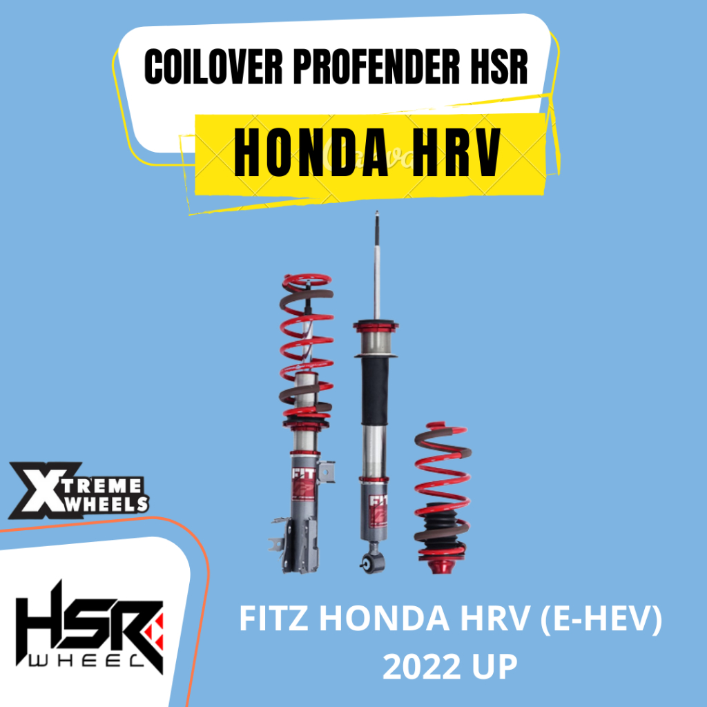 Jual Coilover Mobil Honda Hrv Merk Profender Hsr Shock Breaker Kaki ...