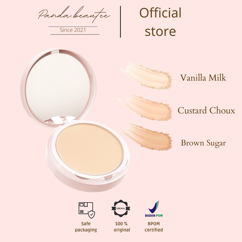 Jual PANDABEAUTEE - Sea Makeup Acne Cover & Smooth Two Way Cake Pressed ...