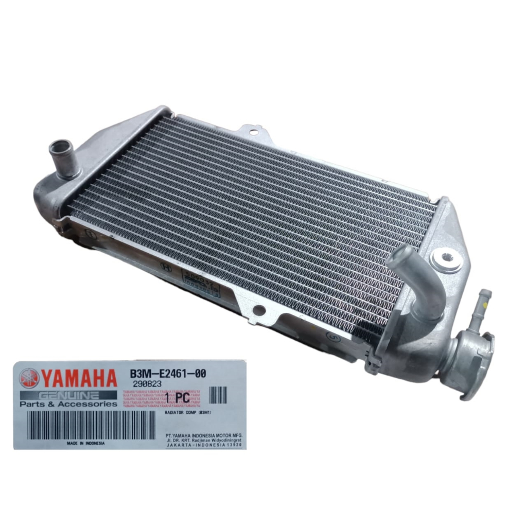 Jual RADIATOR WR155 WR 155 SEt ASLI ORI YAMAHA B3M-E2461-00 | Shopee ...