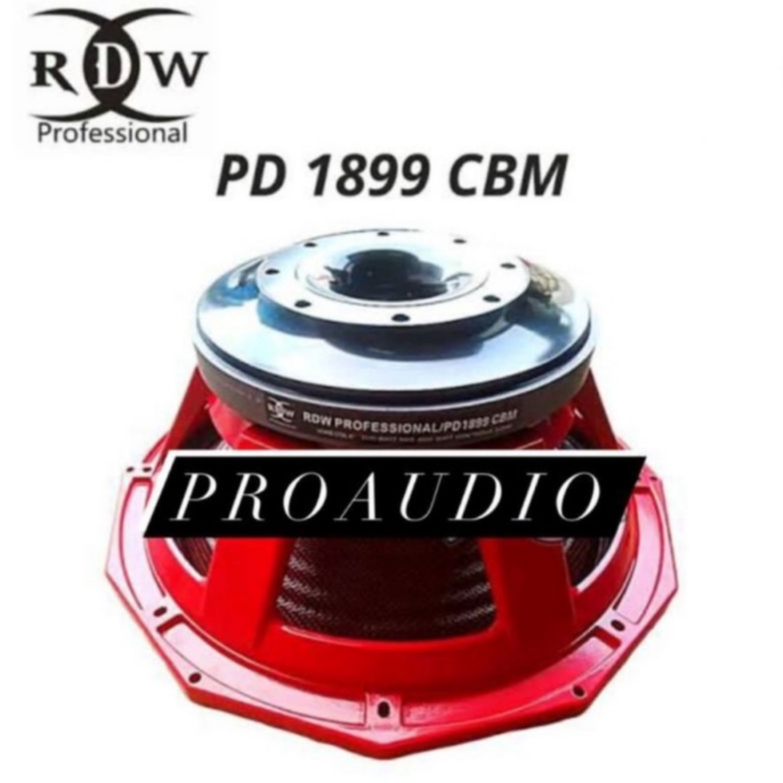 Jual Speaker Komponen RDW 18 PD 1899 / PD1899 CBM - 18 inch | Shopee ...