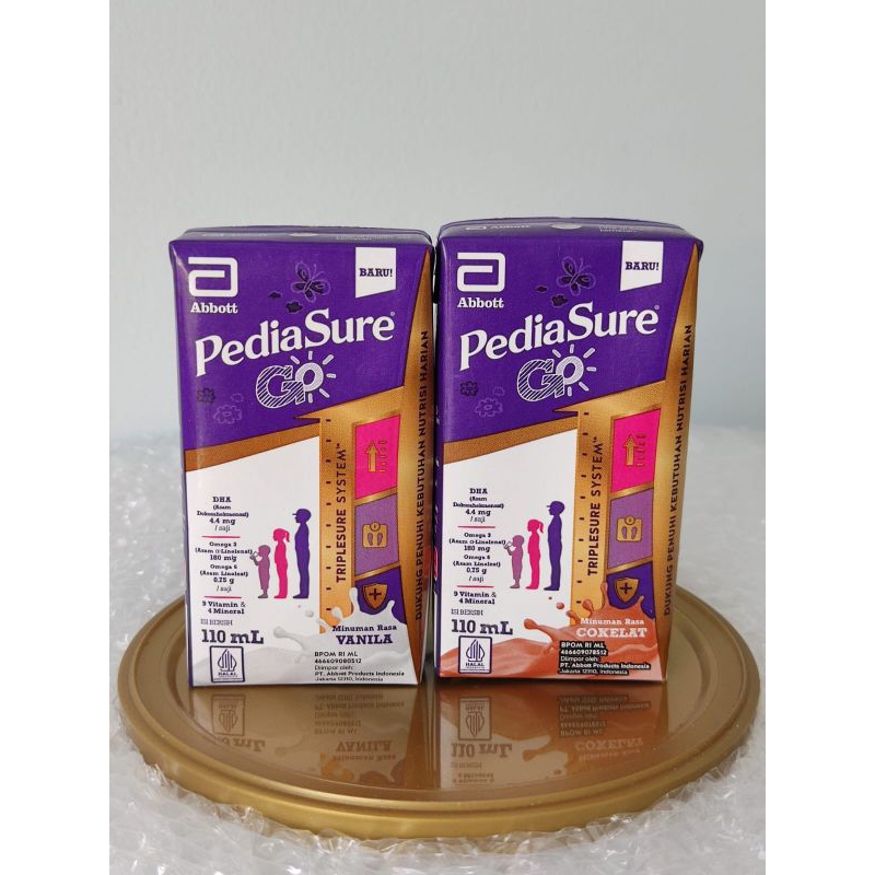 Jual SUSU Pediasure GO Vanila/Cokelat 110ml (Usia 1-10 Tahun) | Shopee Indonesia