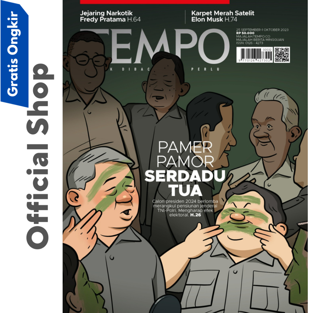 Jual Majalah Tempo Edisi 5232 "Pamer Pamor Serdadu Tua" Tanggal 25 ...