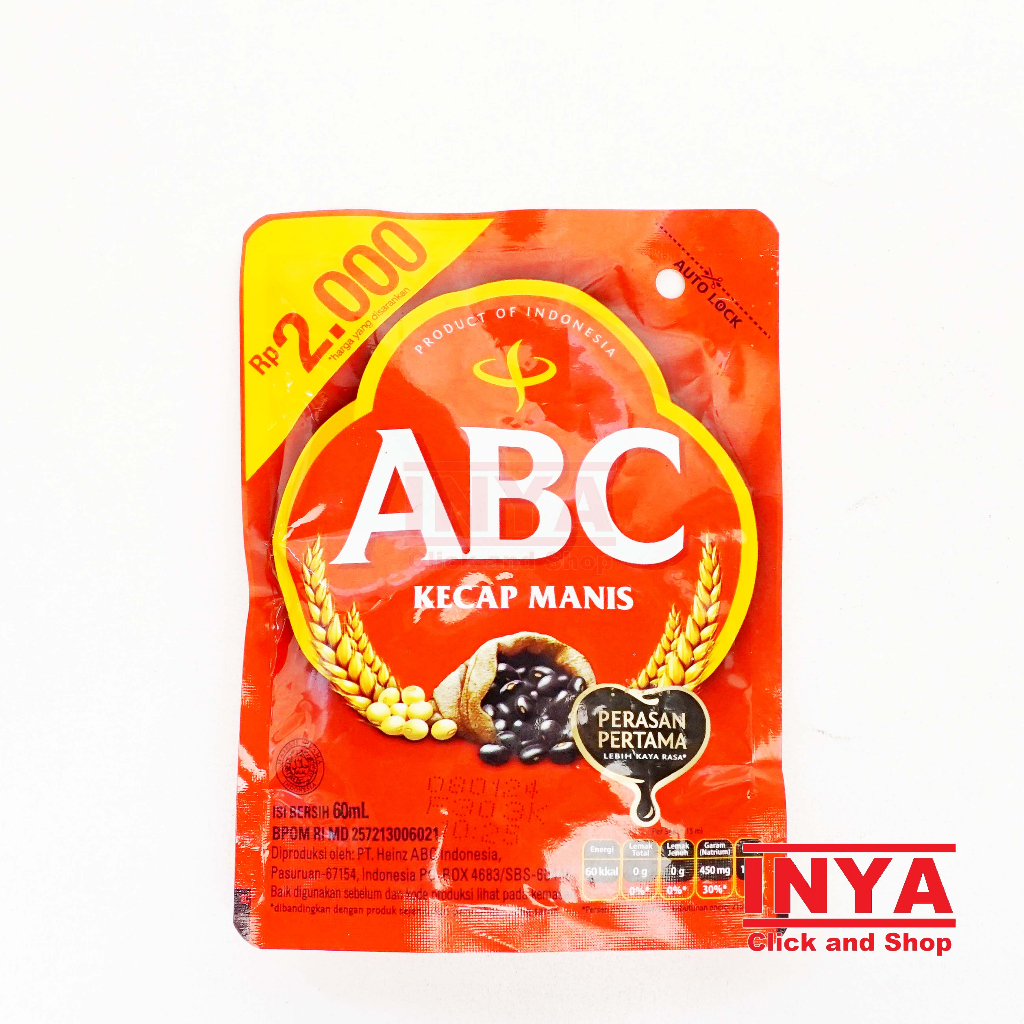 Jual ABC Kecap Manis Kemasan Kecil 60ml - Soysauce | Shopee Indonesia