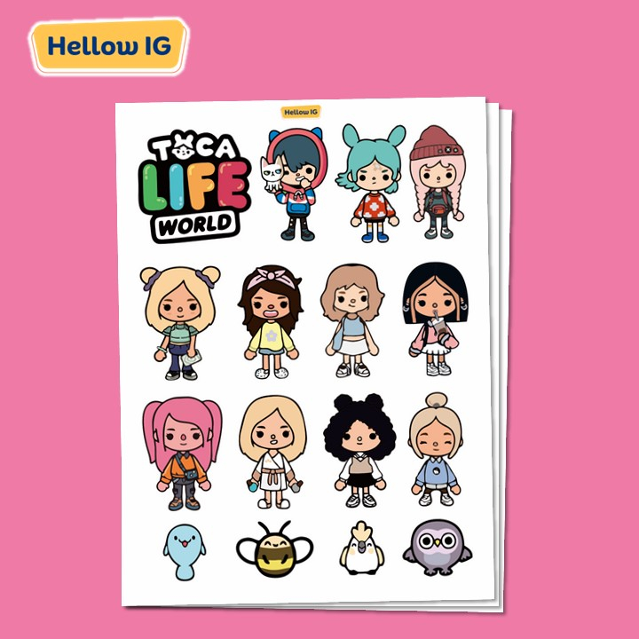 Jual STICKER TOCA BOCA | STIKER TOCABOCA SUMMER BOTOL HELM AESTHETIC ...