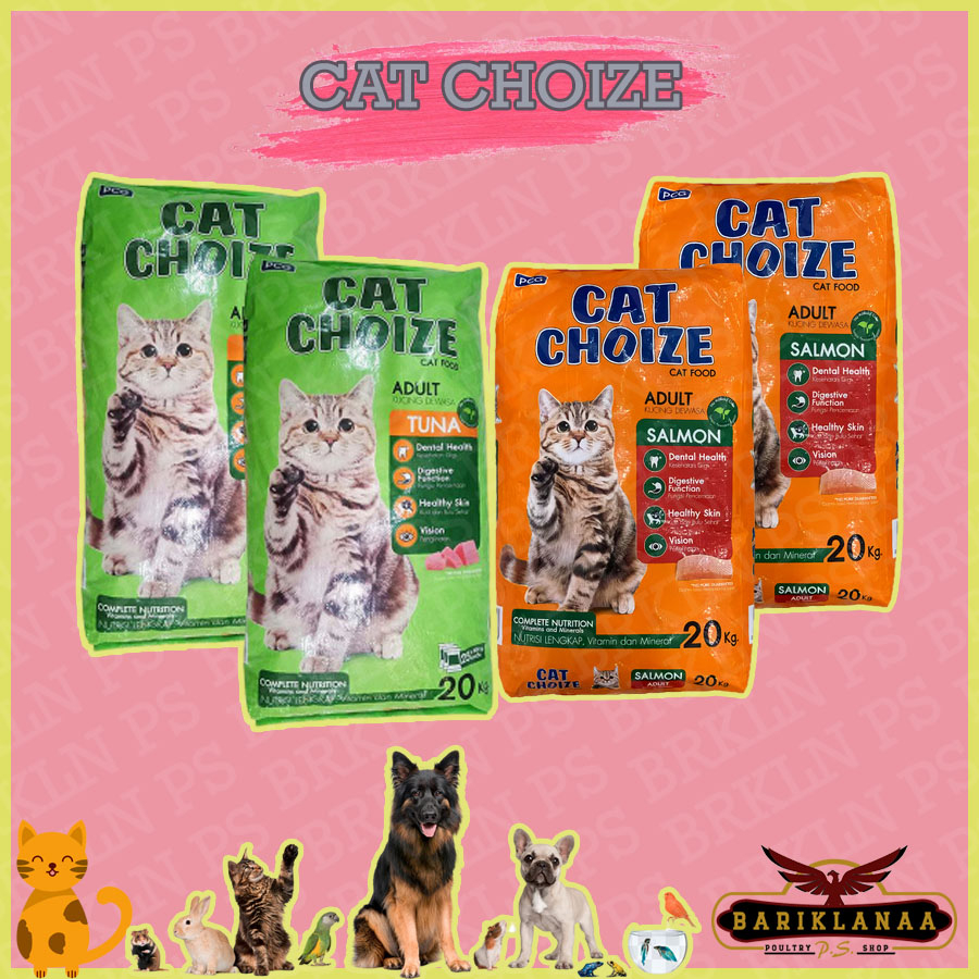 Jual CAT CHOIZE ADULT 20KG - PAKAN/MAKANAN KUCING MERK CAT CHOIZE ...