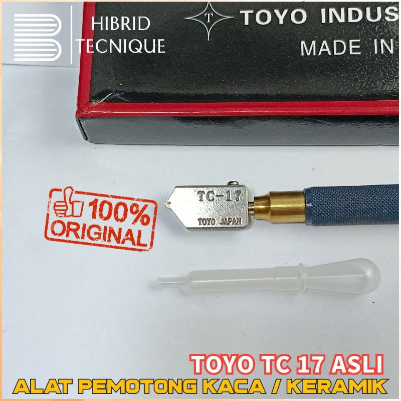 Jual Alat pemotong kaca toyo Tc 90 Tc 30 Tc 17 Mata pisau potong kaca alat potong kaca original ...