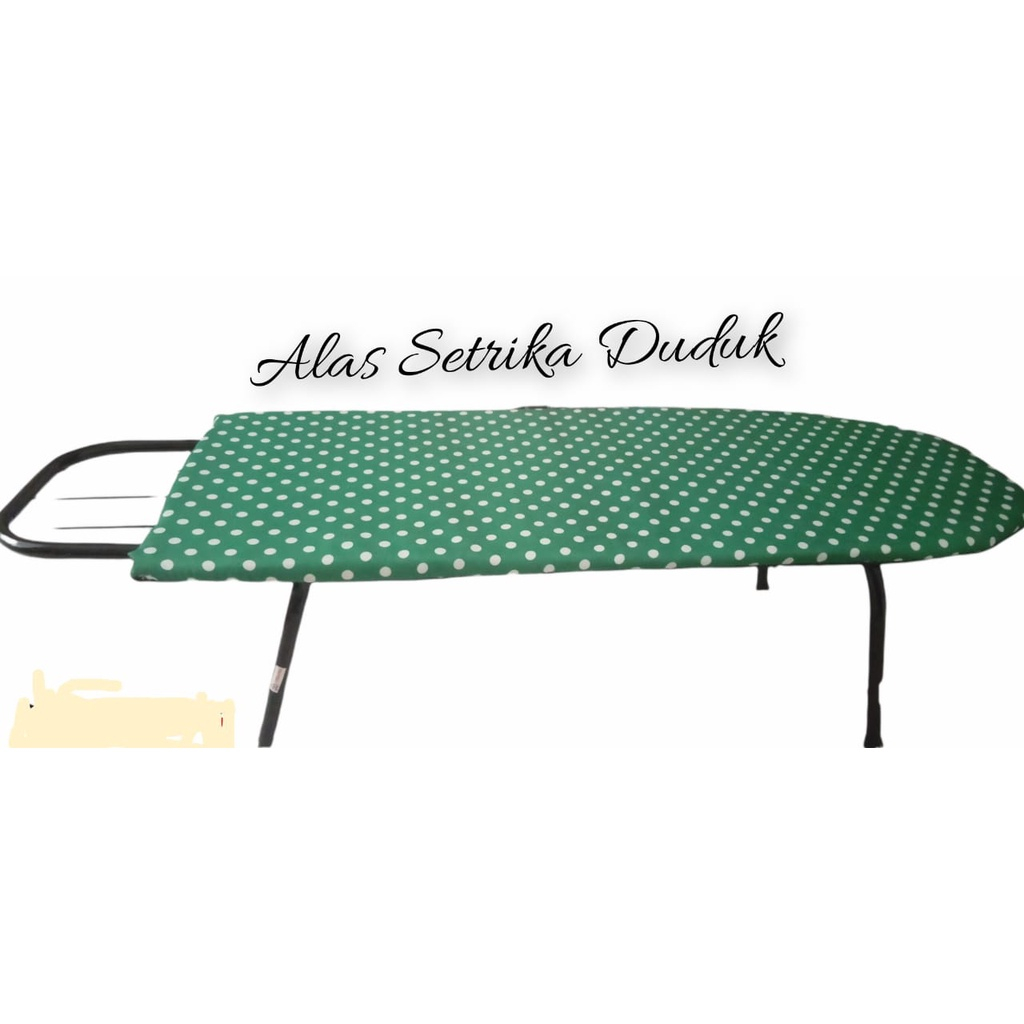 Jual Meja Setrika Gosok Baju Model Lipat Duduk dan Berdiri | Shopee ...