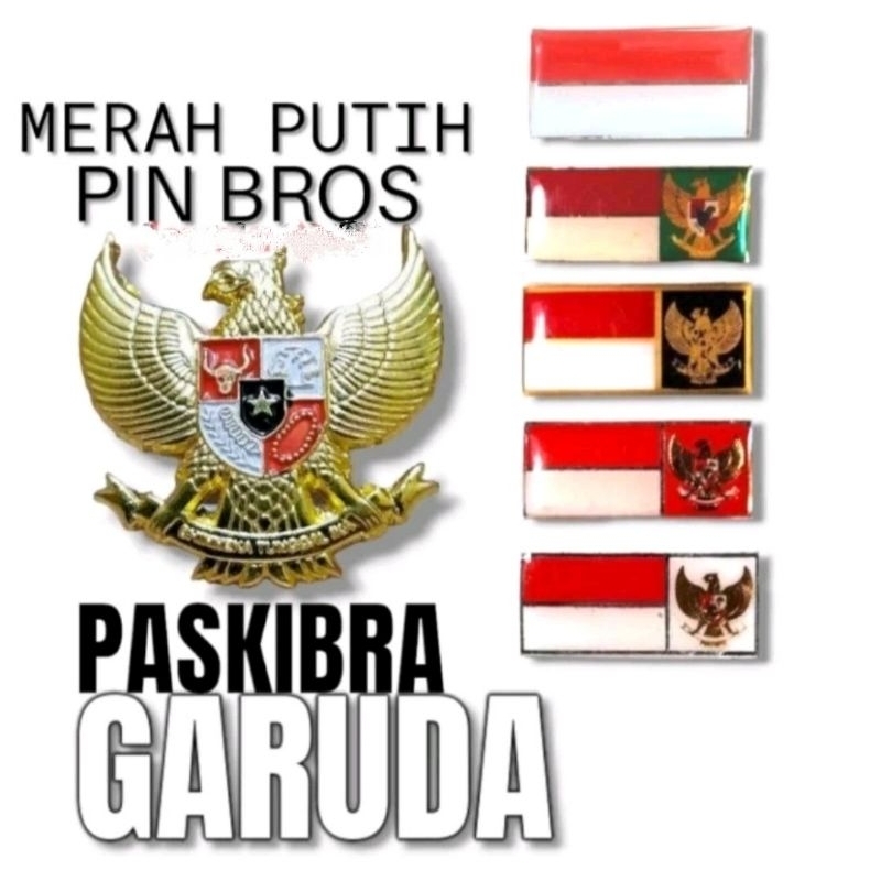 Jual Pin Garuda Merah Putih Paskibra | Shopee Indonesia