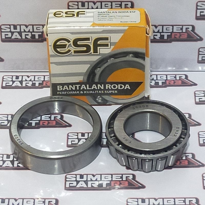 Jual 30205 bearing bering laher komstir segitiga - sparepart motor roda ...