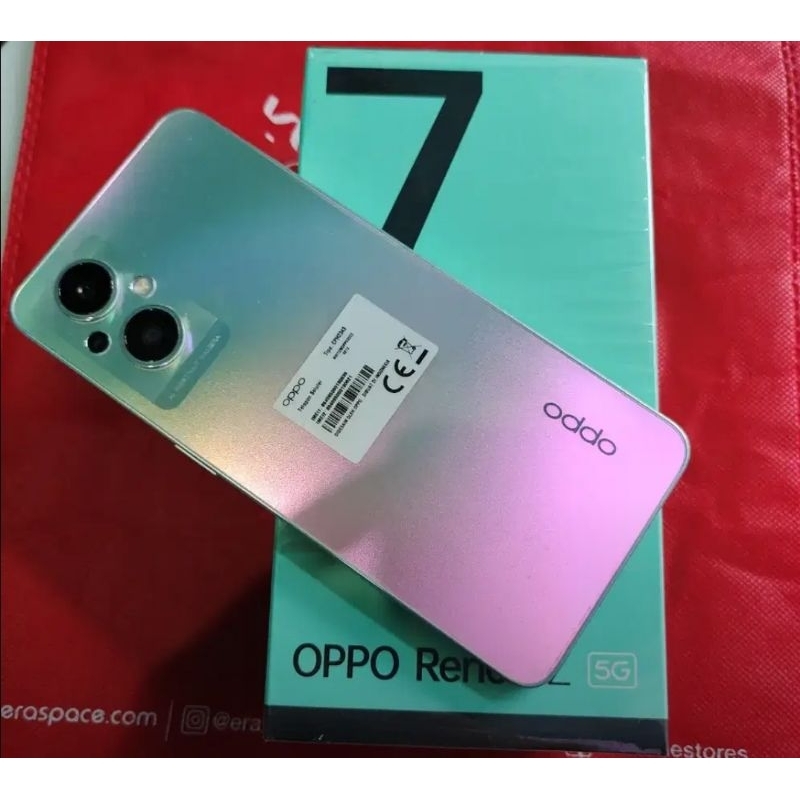 Jual Oppo Reno 7z 7 z 5G 8GB/128GB (SECOND) bekas lengkap seken second ...