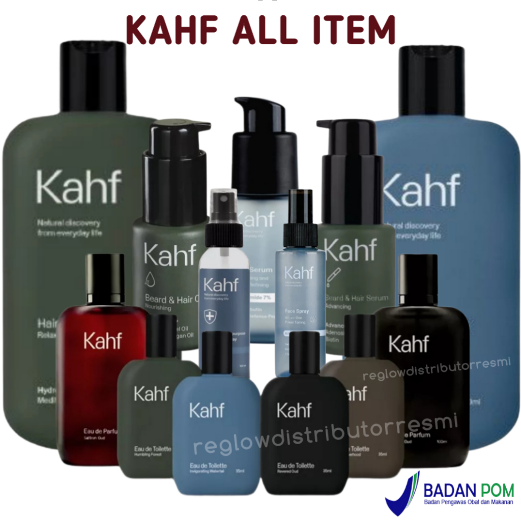 Jual KAHF MEN SKINCARE Perawatan Pria Tubuh Wajah Badan Facial Wash ...