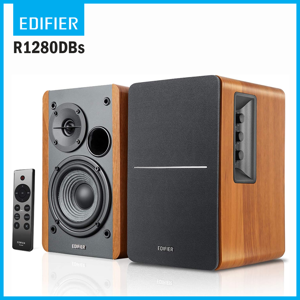 Jual Edifier Bookshelf Active Bluetooth Stereo Speaker 2.0 - R1280DBs | Shopee Indonesia