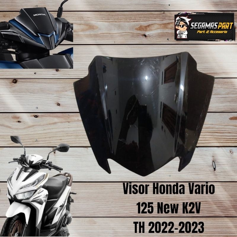 Jual Visor windshield Vario 125 New K2V 2022 2023 Original | Shopee ...