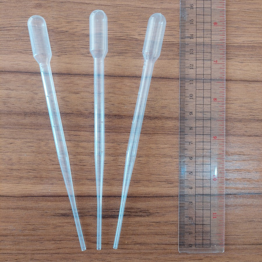 Jual Pipet Plastik 2 ml / Disposable Pipette 2 ml / Pipet tetes 2 ml ...