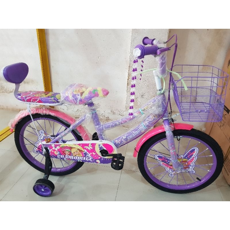 Jual Sepeda Anak Cewek Perempuan Sepeda Mini 18 Inch CHAMOMILE ( WARNA ...