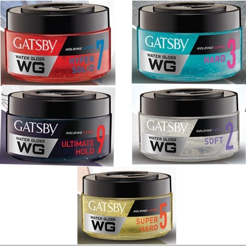 Jual Gatsby Water Gloss Gel Rambut WG 79gr | Shopee Indonesia