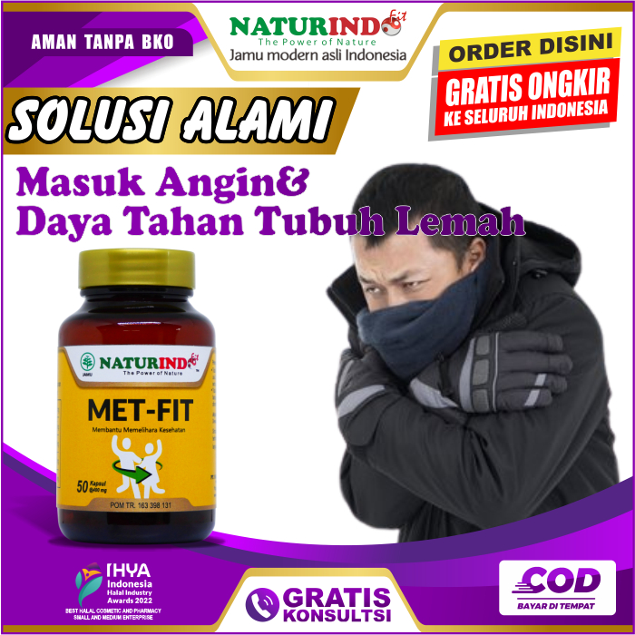 Jual MET FIT OBAT MASUK ANGIN PENJAGA DAYA TAHAN IMUN TUBUH PENAMBAH ...